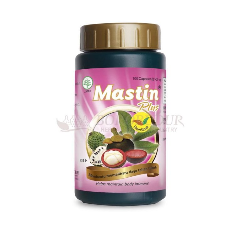 MASTIN PLUS 100 Kapsul || POM TR 142380691 — PT Industri Jamu Borobudur