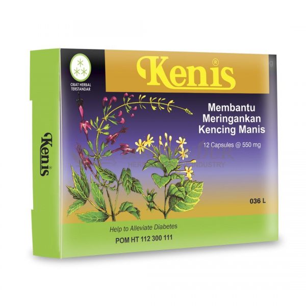 KENIS 12 KAPSUL - OHT || POM HT 112300111 — PT Industri Jamu Borobudur