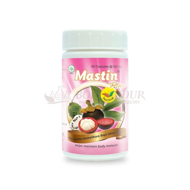 MASTIN PLUS 60 Kapsul || POM TR 142380691 — PT Industri Jamu Borobudur