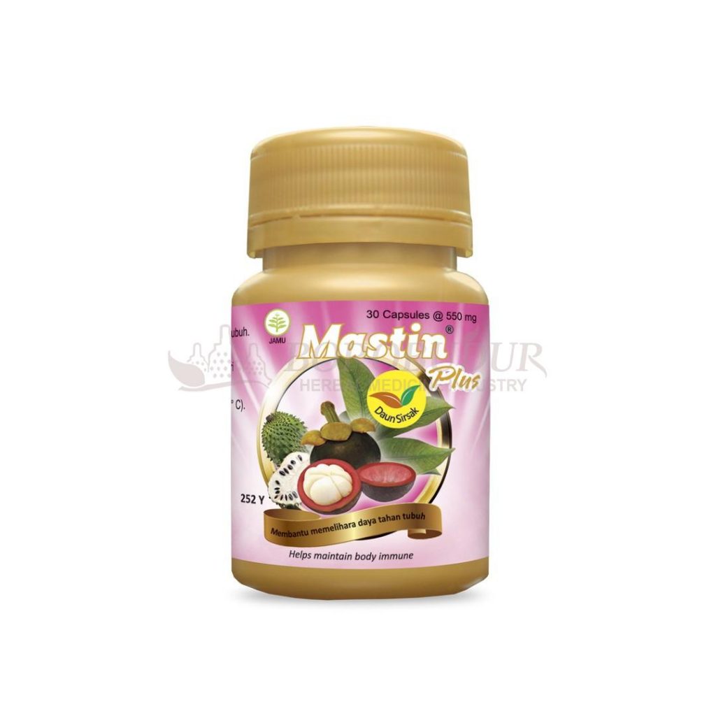 MASTIN PLUS 30 Kapsul || POM TR 142380691 — PT Industri Jamu Borobudur