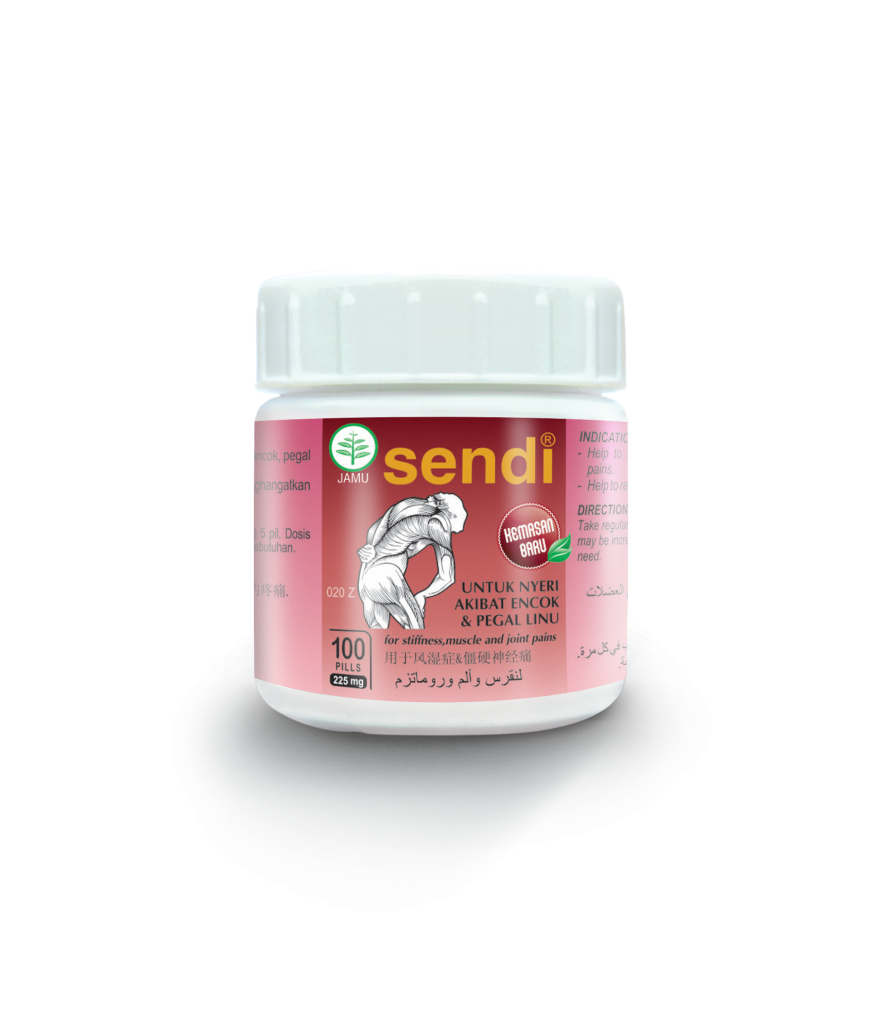 SENDI Botol 100 PIL || POM TR 152484021 — PT Industri Jamu Borobudur