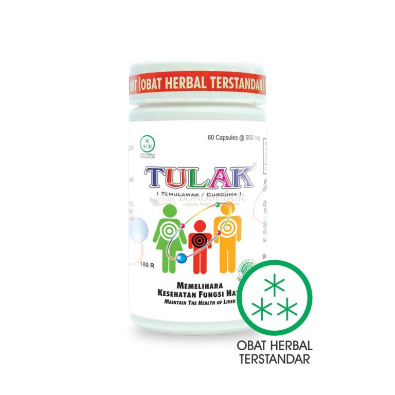 TULAK 60 KAPSUL - OHT || POM HT 112300081 — PT Industri Jamu Borobudur
