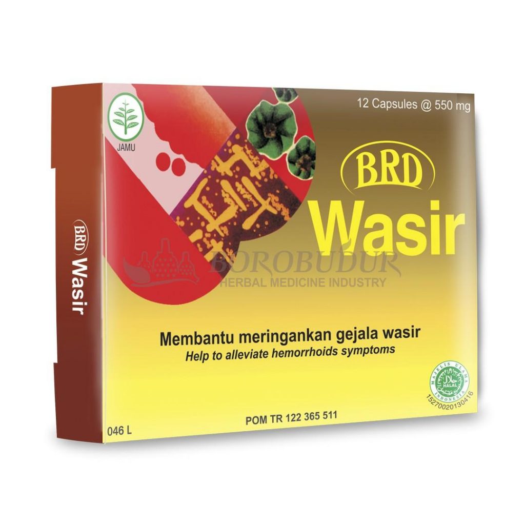 WASIR 12 KAPSUL || POM TR 122365511 — PT Industri Jamu Borobudur