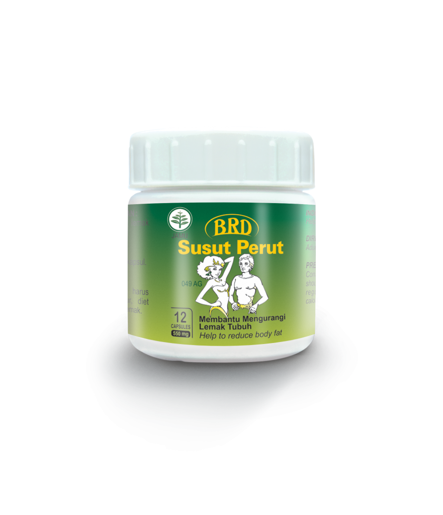 SUSUT PERUT 12 Kapsul Botol || POM TR 082383481 — PT Industri Jamu ...